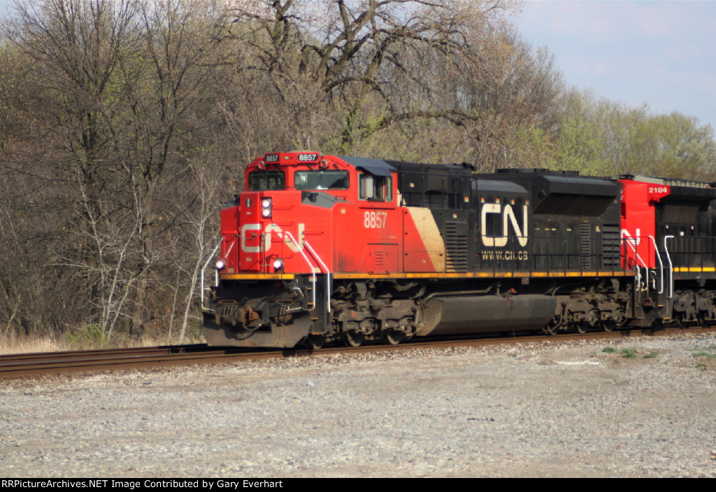 CN 8857 - Canadian National